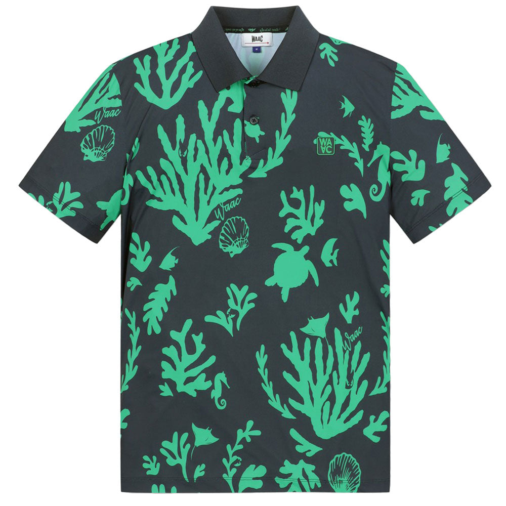 WAAC Athletic Fit Ocean Polo Shirt Fairway Styles
