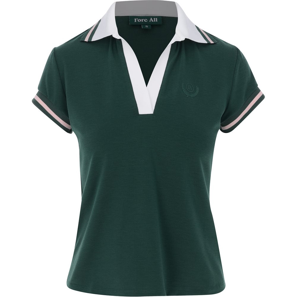 Fore All Women's The Angie Golf Polo 810125070686 Fairway Styles