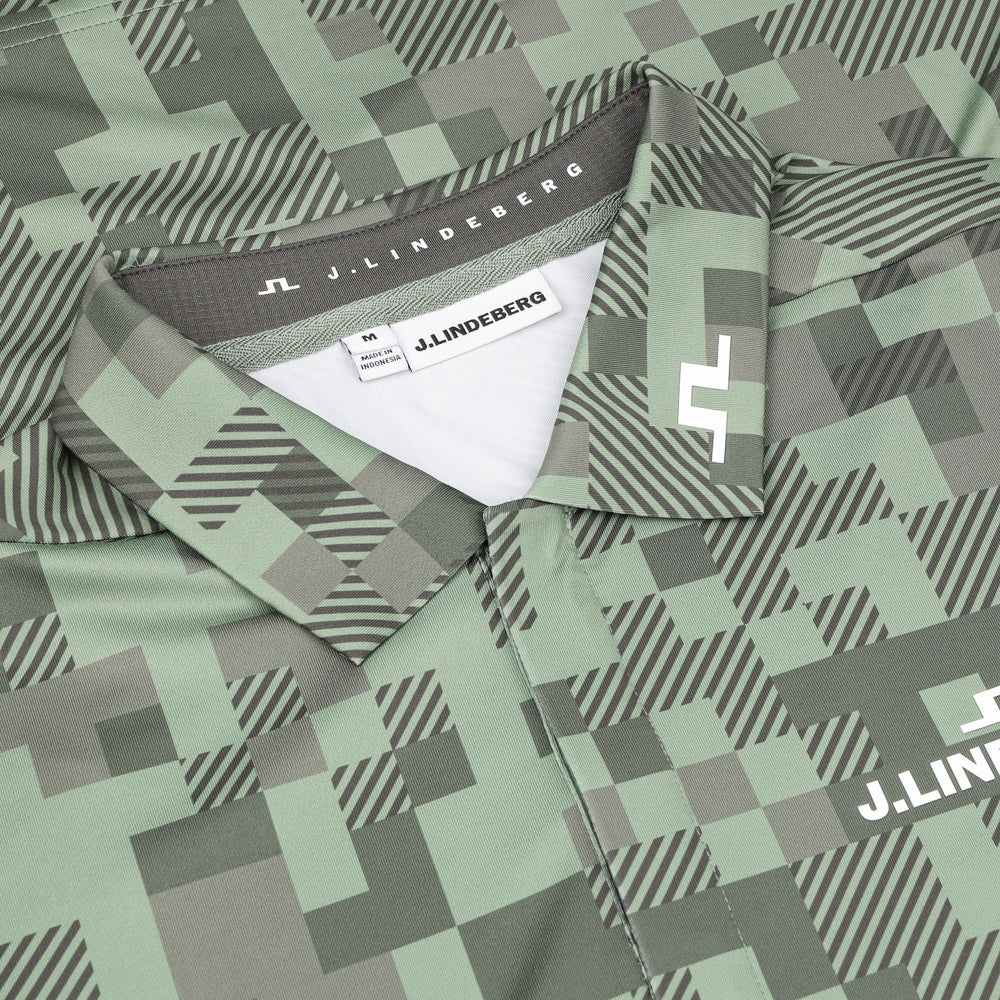J.Lindeberg Men's Dario Tour Print Polo – Fairway Styles